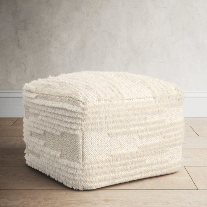 Birch Lane™ Jeanna Upholstered Pouf & Reviews | Wayfair